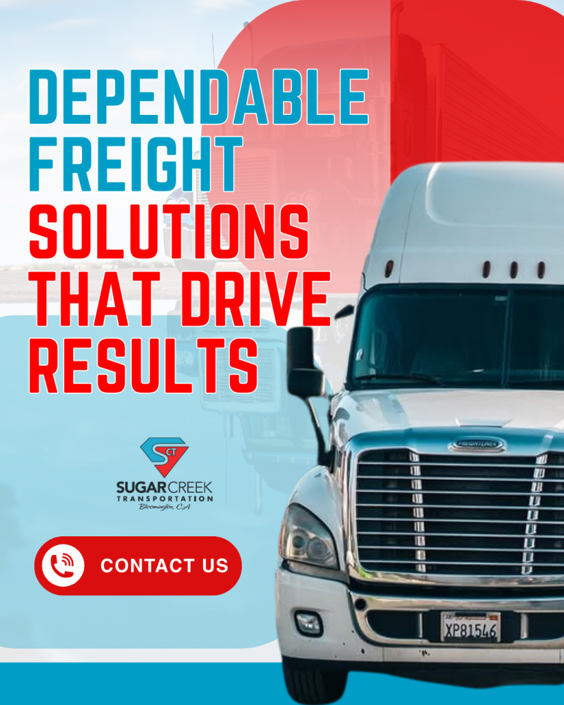 Dependable Freight Solutions That Drive Results - SUGAR CREEK TRANSPORTATION