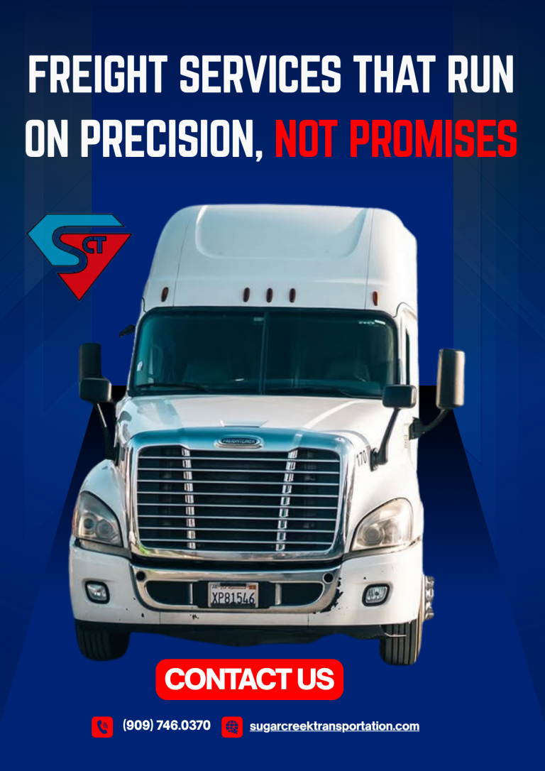 Freight Services That Run on Precision, Not Promises - SUGAR CREEK ...