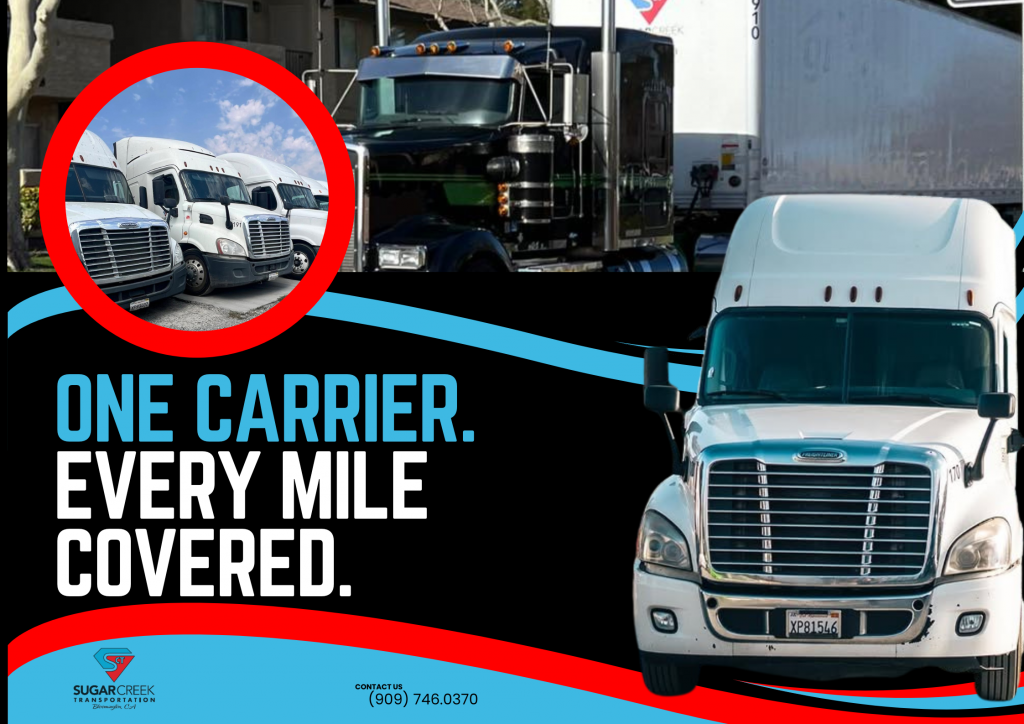 One Partner You Can Rely On—From Pickup to Final Mile - SUGAR CREEK ...